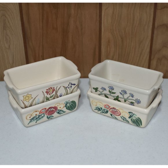 Nantucket | Kitchen | Vtg Lot Of 4 Nantucket Mini Bread Loaf Pans ...